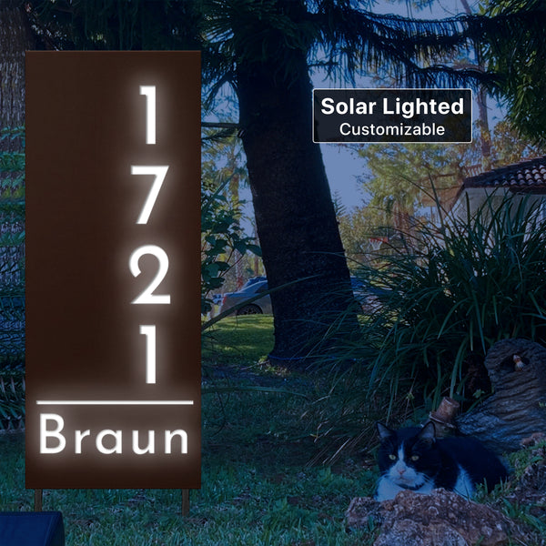 Customized Signage/ Address Sign/Directional Sign - Paxt Designs